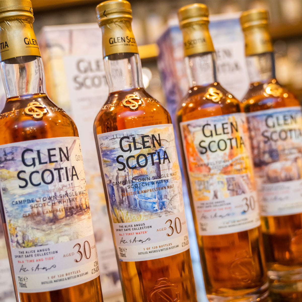 Exciting New Partnership with Scottish Artist Alice Angus - Glen Scotia