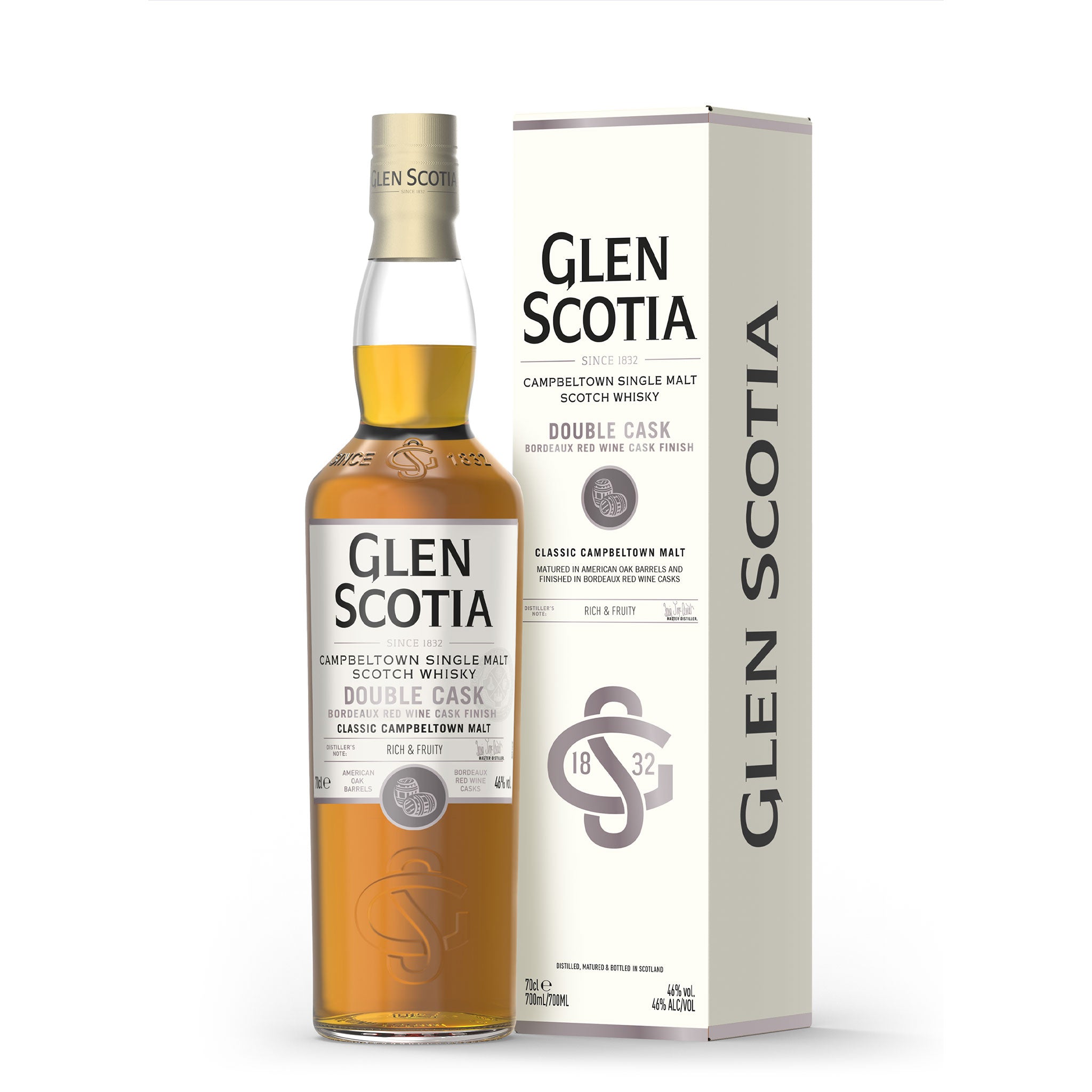 Double Cask Bordeaux Red Wine Finish - Order Now | Glen Scotia - Glen ...